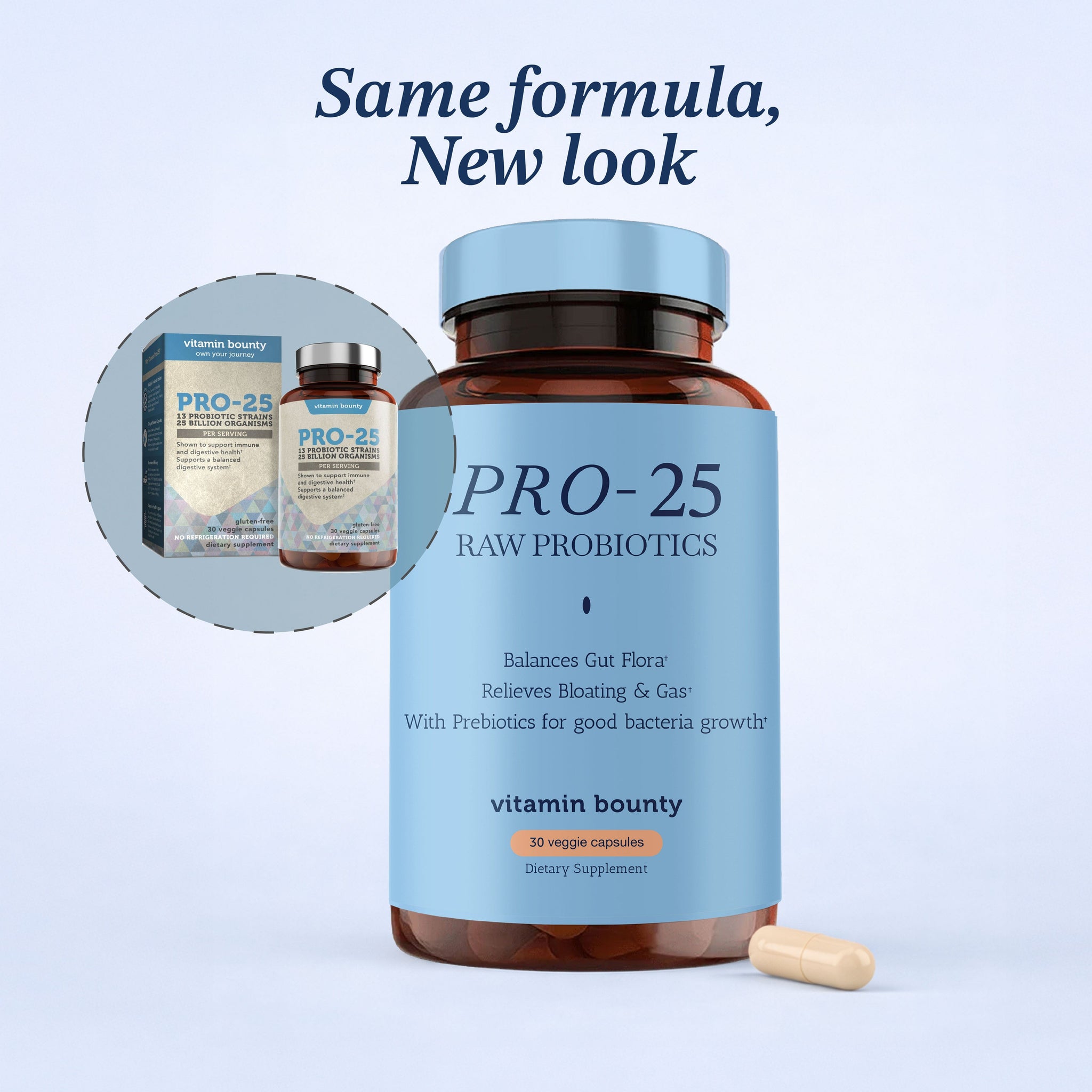 Pro-25 Probiotic - 25 Billion CFU | Vitamin Bounty