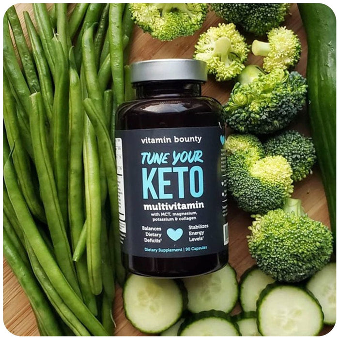 Keto Multivitamin with MCT & Collagen | Vitamin Bounty